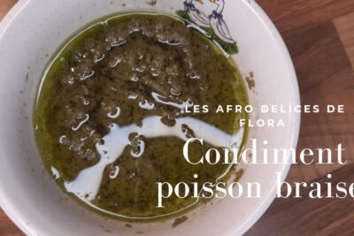 ≫ La meilleure recette de condiment pour poisson braisé camerounais ...