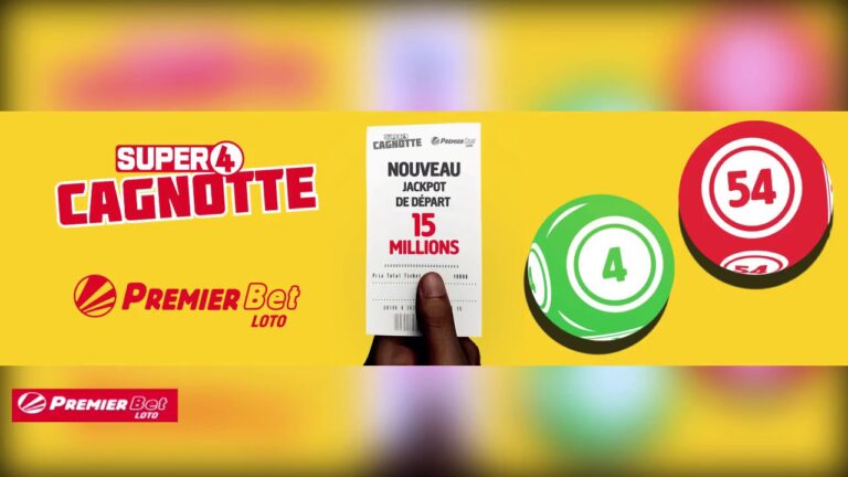 ≫ Les résultats du jackpot Super 4 54 au Cameroun aujourd'hui 2026 ...